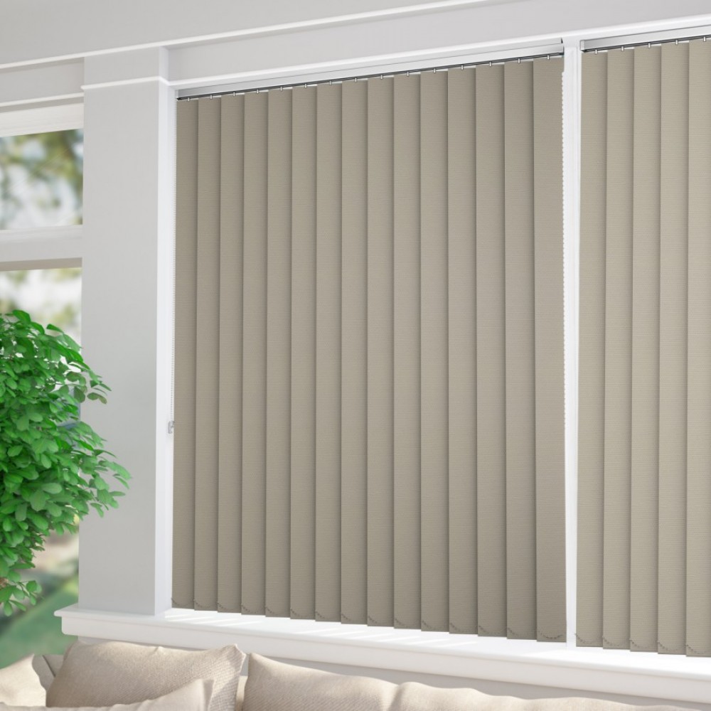 Kobe Graphite Vertical Blind